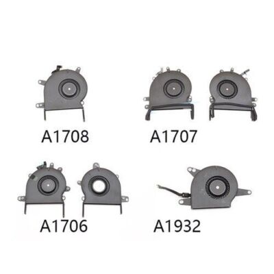 CPU Cooling Fan for Macbook 13” 15” A1707 A1708 A1706 A1989 A1990 A1932 ...