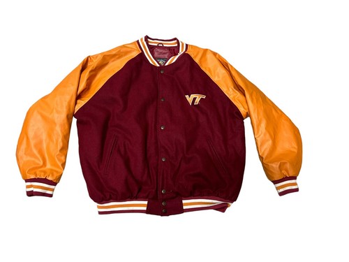 Vintage Virginia Tech Varsity Jacket Steve & Barry’s Sz XXL READ | eBay