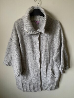 Vintage Monsoon Cardigan Size 16/18 lambswool angora mohair | eBay UK