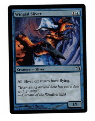 MTG 4X ** WINGED SLIVER FOIL ** X4 Magic PDS Slivers | eBay