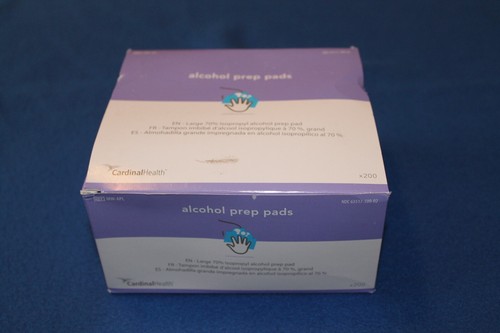 Cardinal Health Alcohol Prep Pad Sterile Large Nonwoven Material MW-APL ...
