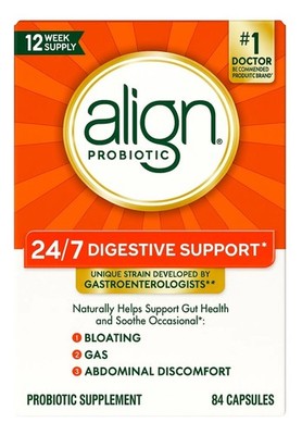Align Probiotic 24/7 Digestive Support - 84 Count Capsules | eBay