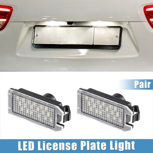 2pcs White LED License Plate Light 68228927AA for Jeep Grand Cherokee ...