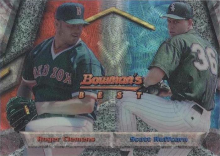 1994 Bowman's Best - Roger Clemens, Scott Ruffcorn #100 Refractor for ...