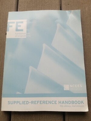 Fe Supplied-Reference Handbook Revision by NCEES | eBay