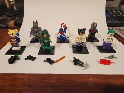 NOT LEGO MINIFIG LOT(7) minifigures Are NOT LEGO | eBay