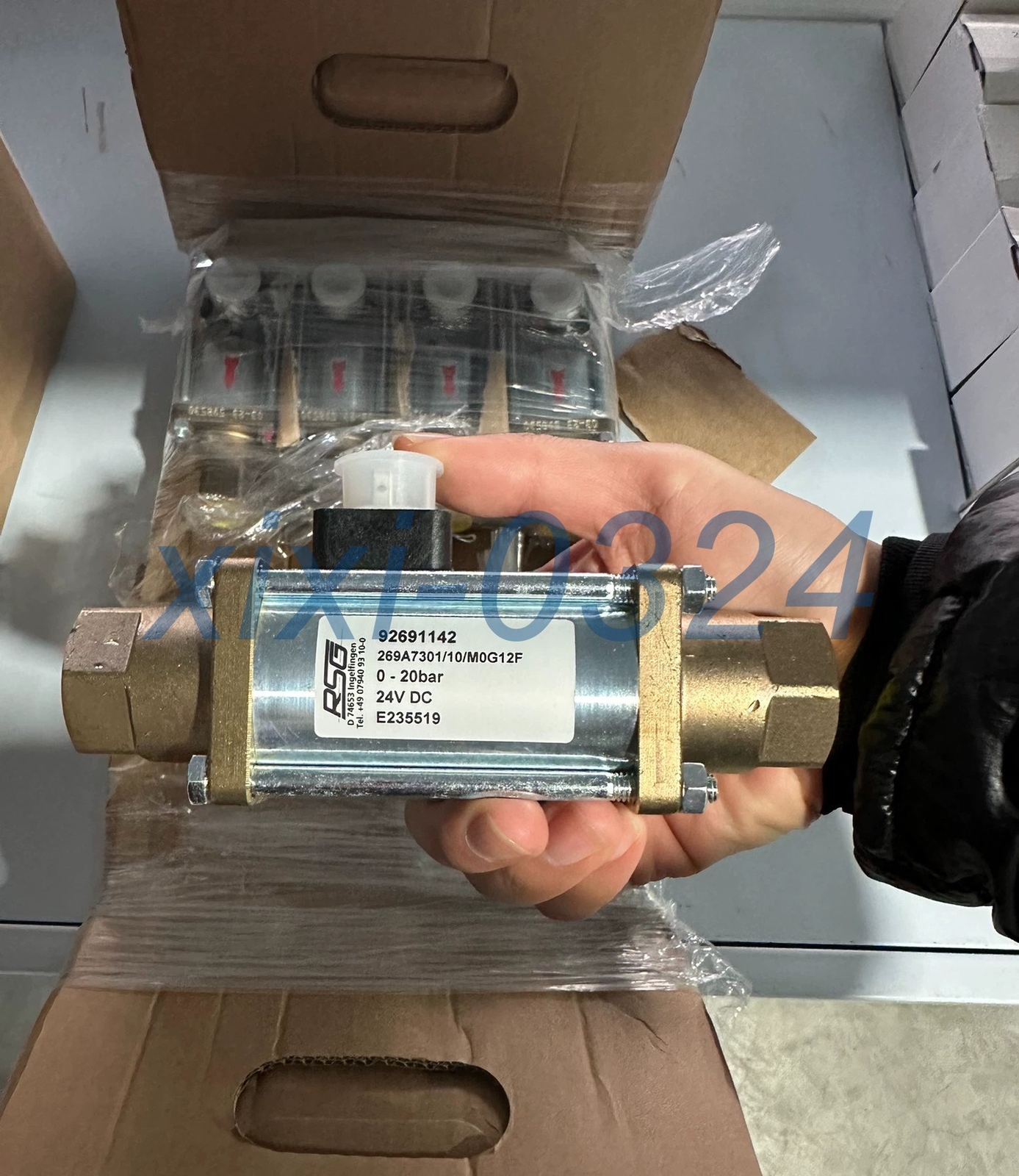 1 NEW RSG 92691142 Coaxialventil 269A7301/10/M0G12F solenoid valve DHL ...