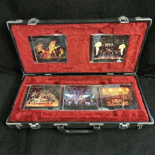 KISS The Definitive KISS Collection 5 CD Box Set Mini Guitar Case ...
