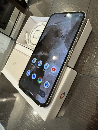 Google Pixel 8a - 128 GB - Porcelain (Unlocked) New Unopen Box | eBay