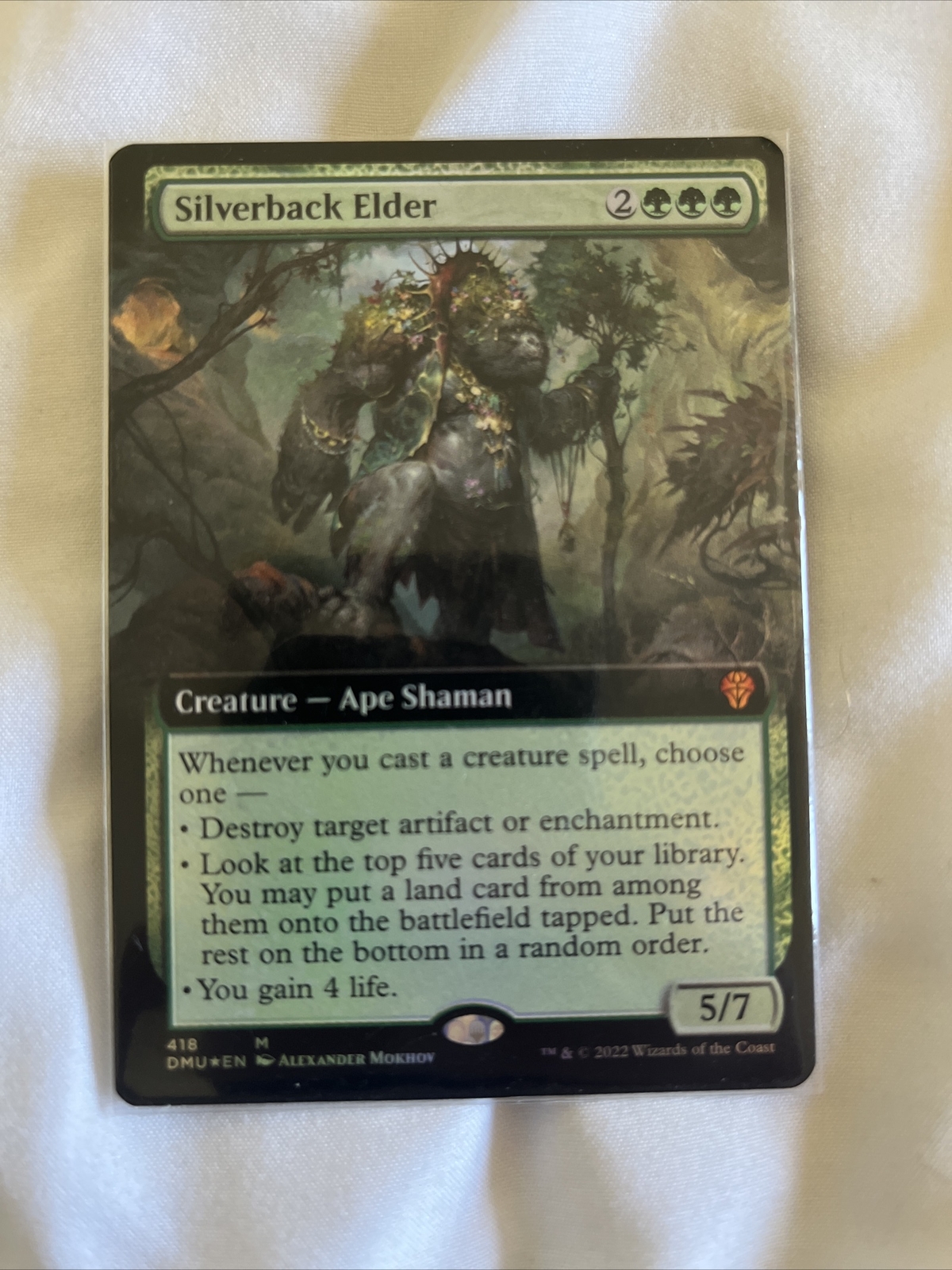 Silverback Elder (Extended Art, Foil) x1~Dominaria United~Creature~Mythic~NM | eBay