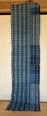 Vintage Japanese Boro Patchwork Indigo-Dyed Cotton Fabric Sashiko ...