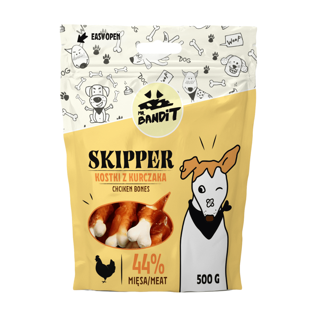 Mr Bandit SKIPPER CHICKEN cubes 500g gourmandise pour chien | eBay