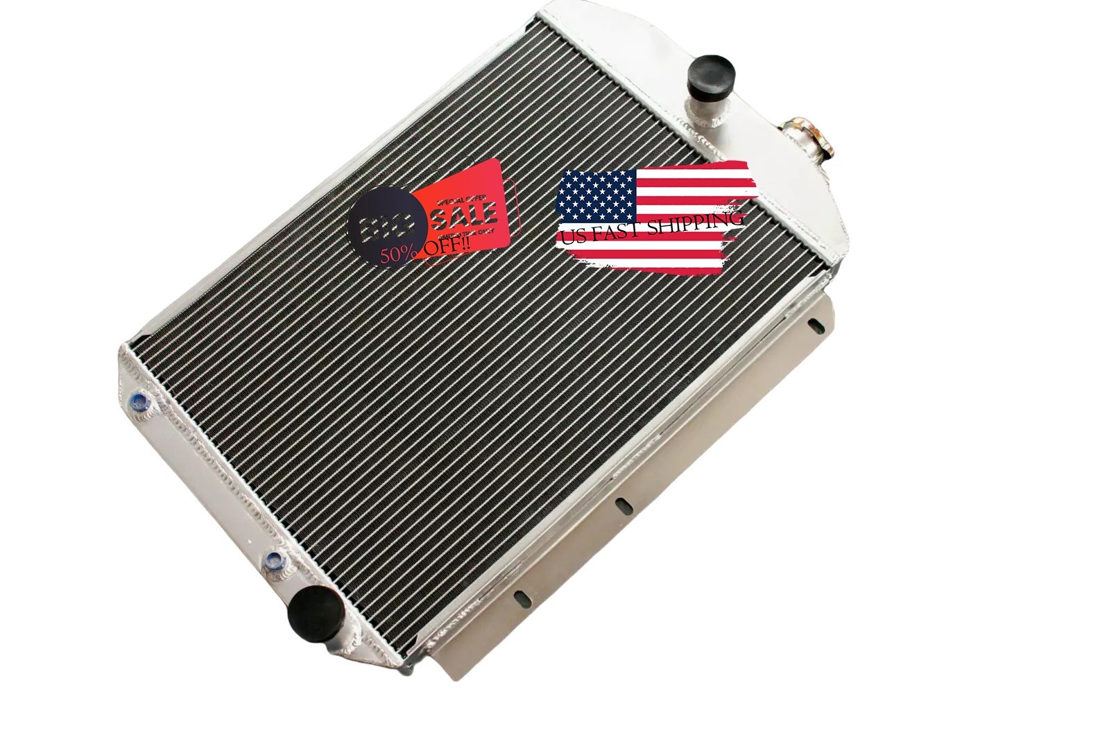 Radiator For Chevy hot/street rod 350 V8 W/Tranny Cooler 1937 All ...