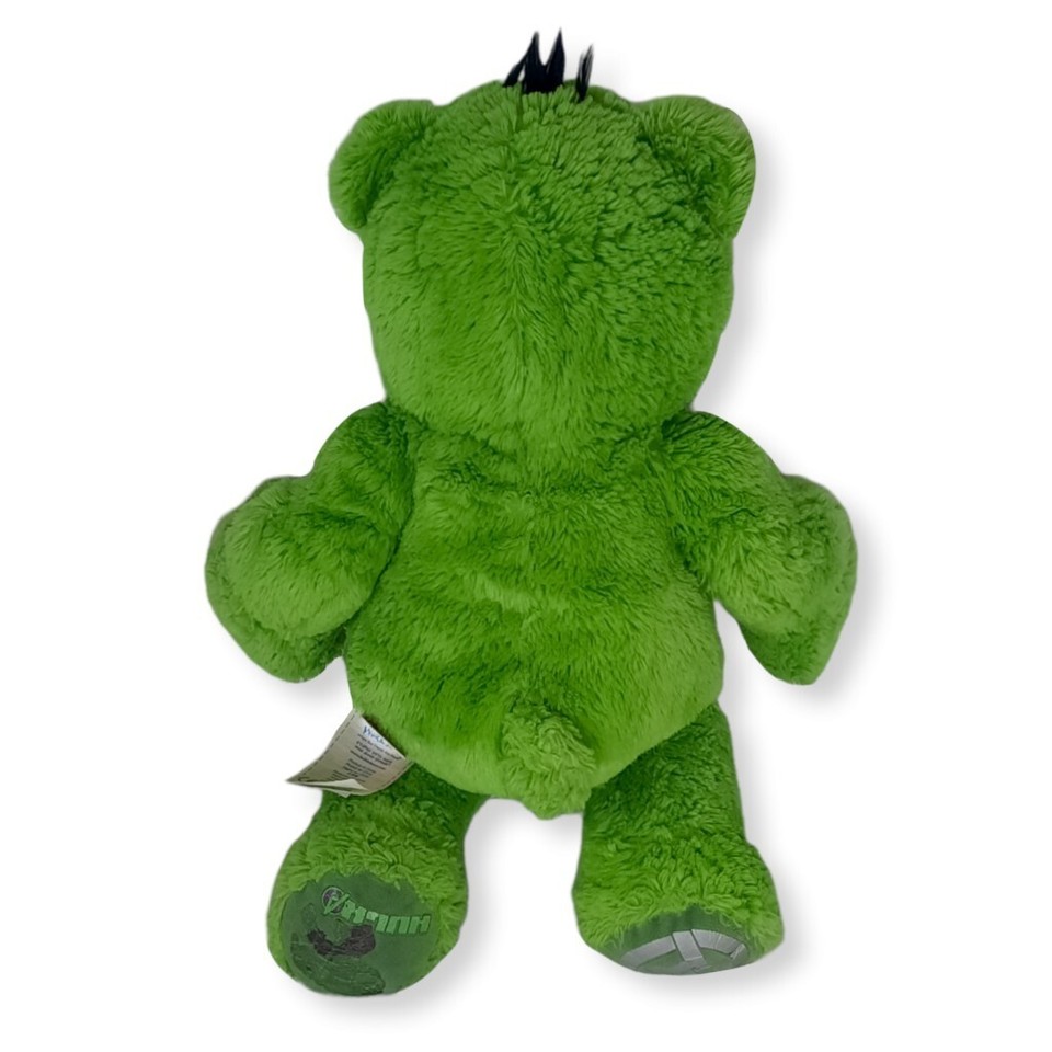 Build-A-Bear Incredible HULK Marvel Avengers BAB Plush Teddy Bear ...