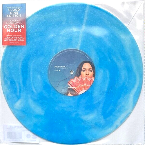 KACEY MUSGRAVES - GOLDEN HOUR 5th Anniversary - LP Cloud Blue VINYL NEW ...