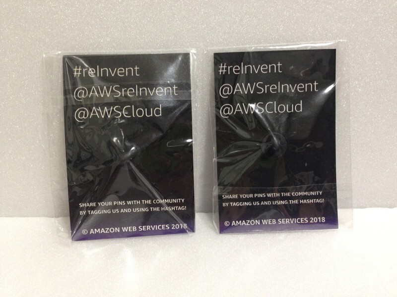 Amazon AWS re:invent pin badge set pins lot free shipping | eBay