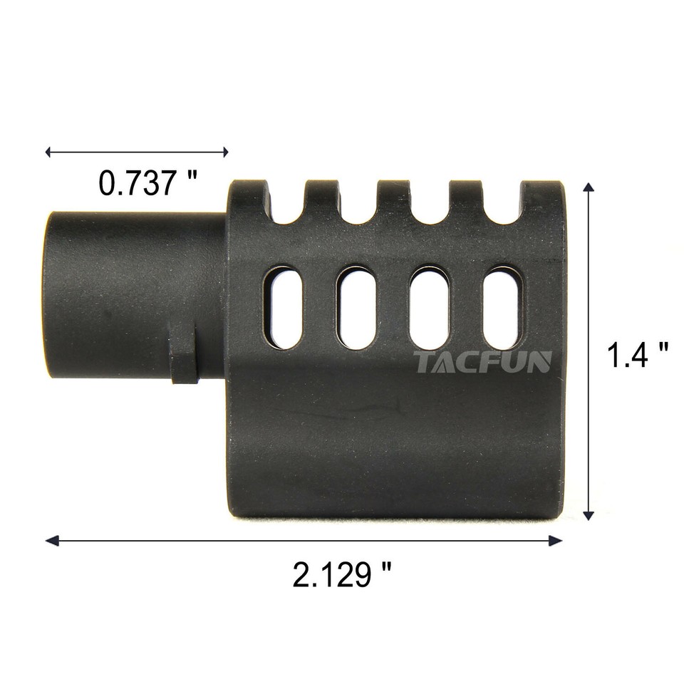 1911 .45 ACP Full Size Muzzle Brake Compensator BLACK | eBay