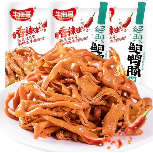 Yachang Spicy Cooked Duck Intestines Snacks 40bags Mixed Flavor New ...