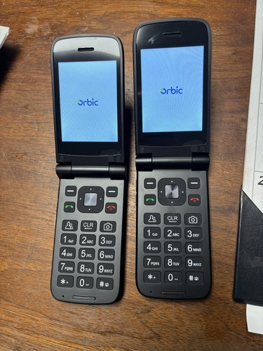 Set of 2 Orbic Journey V RC2200L 4G LTE Cell Phones Tested Working ...