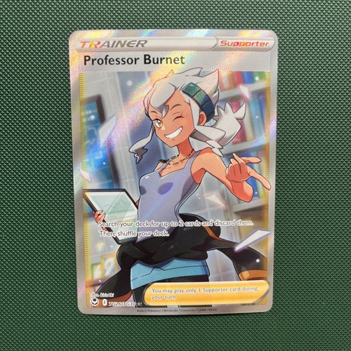 Professor Burnet TG26/TG30 Silver Tempest Full Art Ultra Rare Holo ...