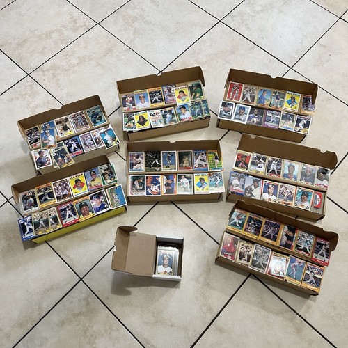 Huge Vintage Sports Cards Collection MLB Baseball 20 Pounds Lot | eBay