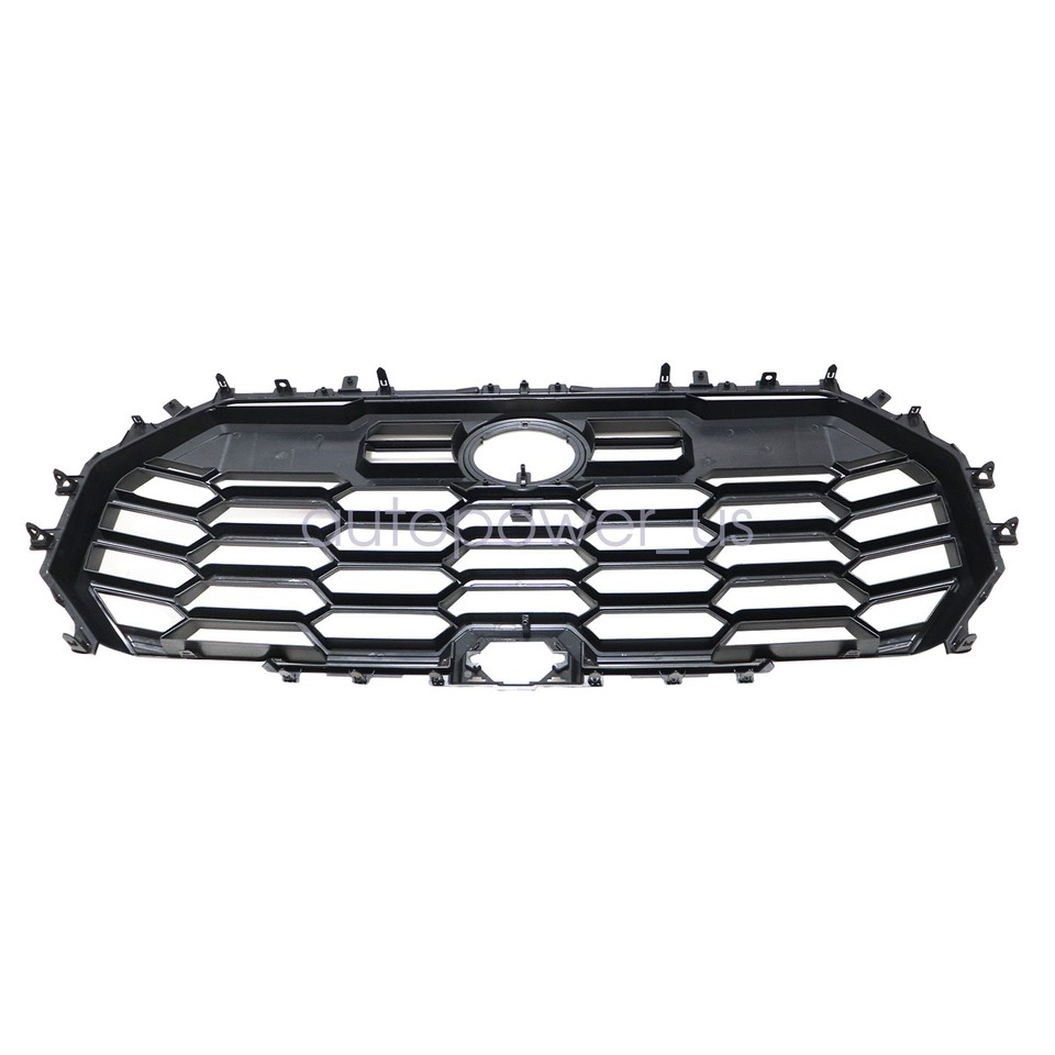 For 2022-2024 Toyota Tundra w/Camera hole Front Matte Black Grille ...