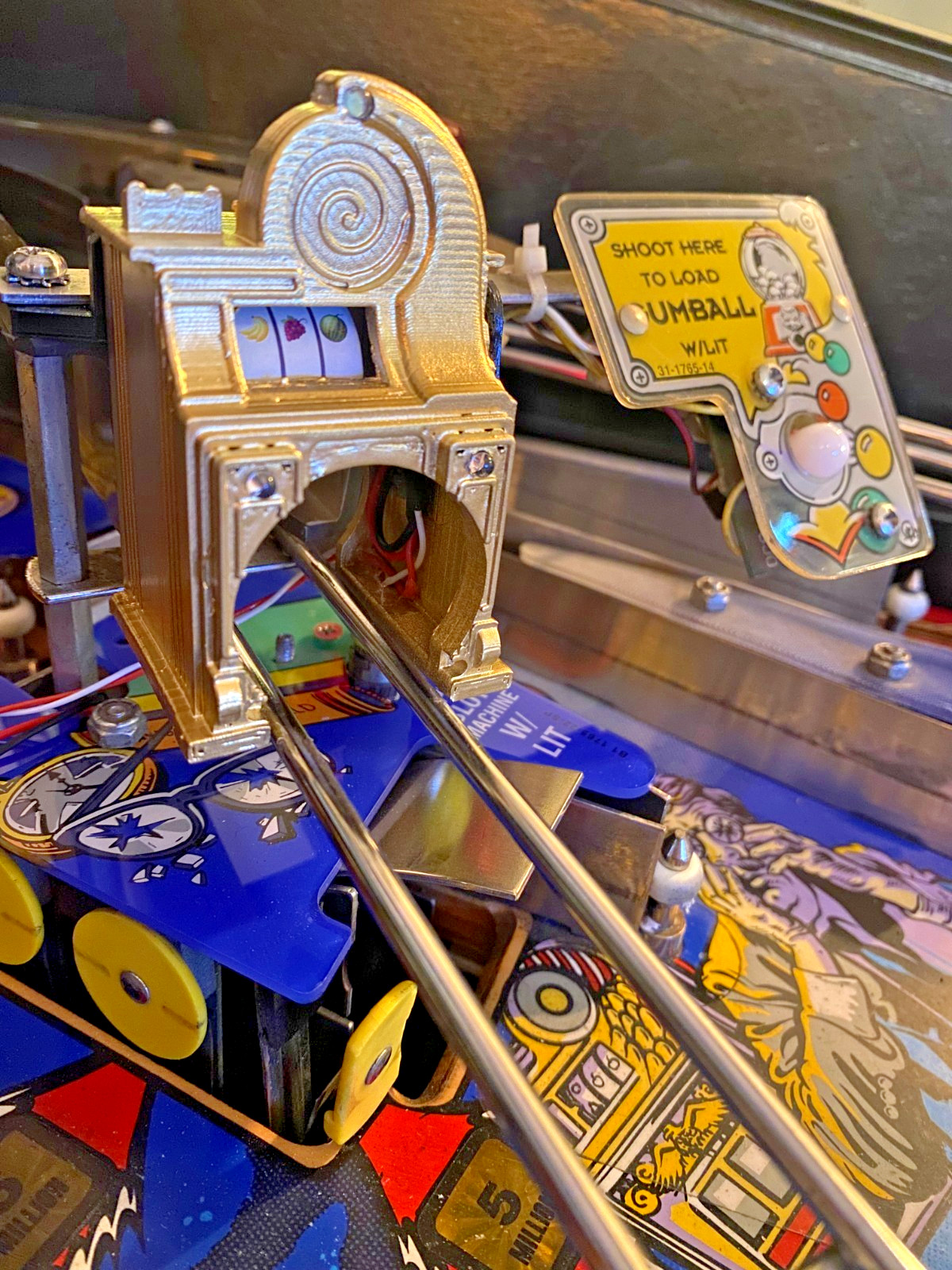 Twilight Zone Pinball Slot Machine Mod with Spinning Reels | New