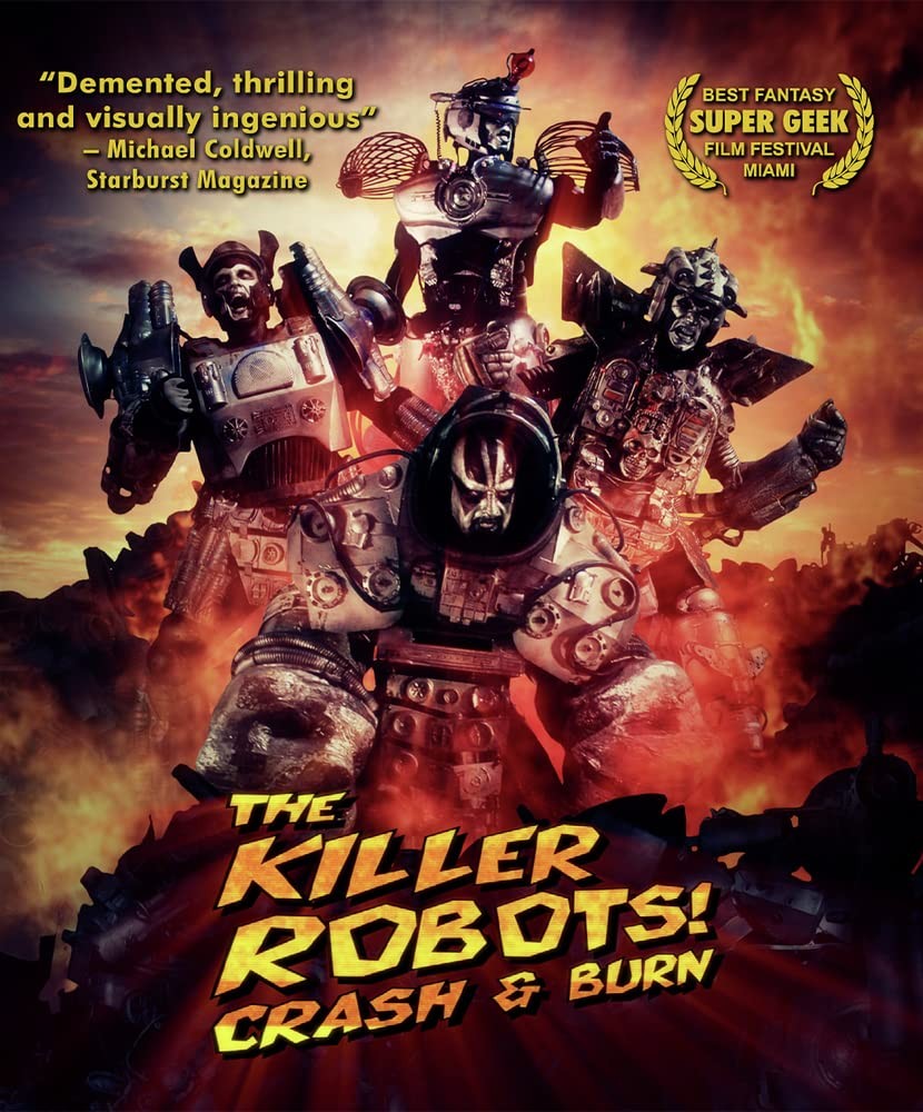 The Killer Robots! Crash and Burn (Blu-ray) Brian Manowitz - Desecron ...