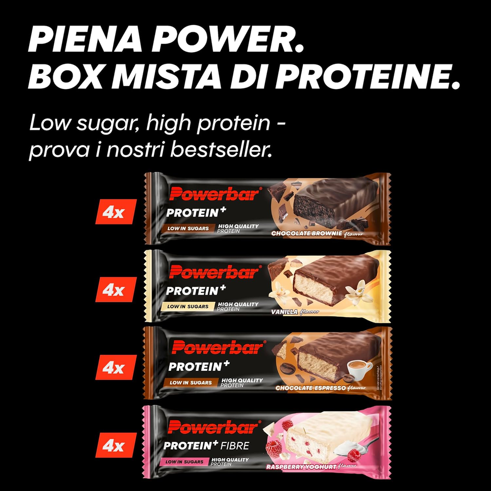- Protein plus - Low Sugar Multiflavour Box - 16X35G - Barretta ...