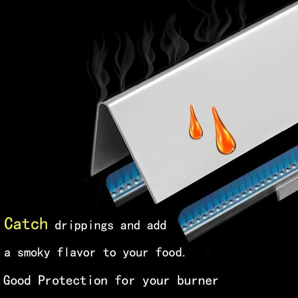 24.5" Flavorizer Bars Replace for Weber 7539 7540, Weber Genesis 300 ...