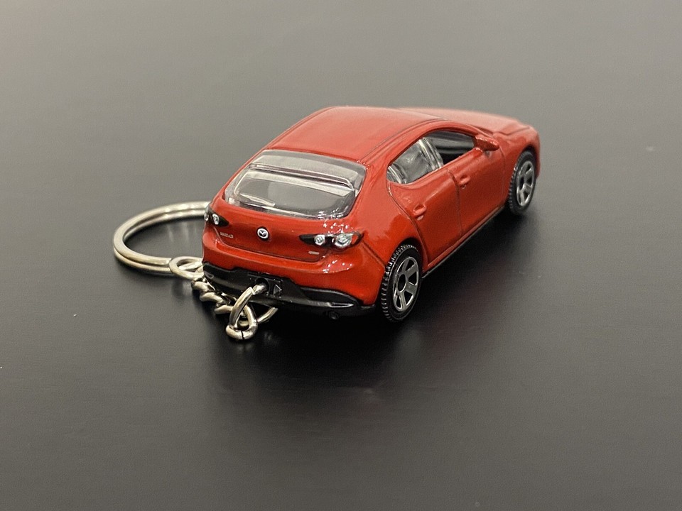 2019 Mazda 3 custom car Keychain Key ornament Mazdaspeed Mazda3 Same ...