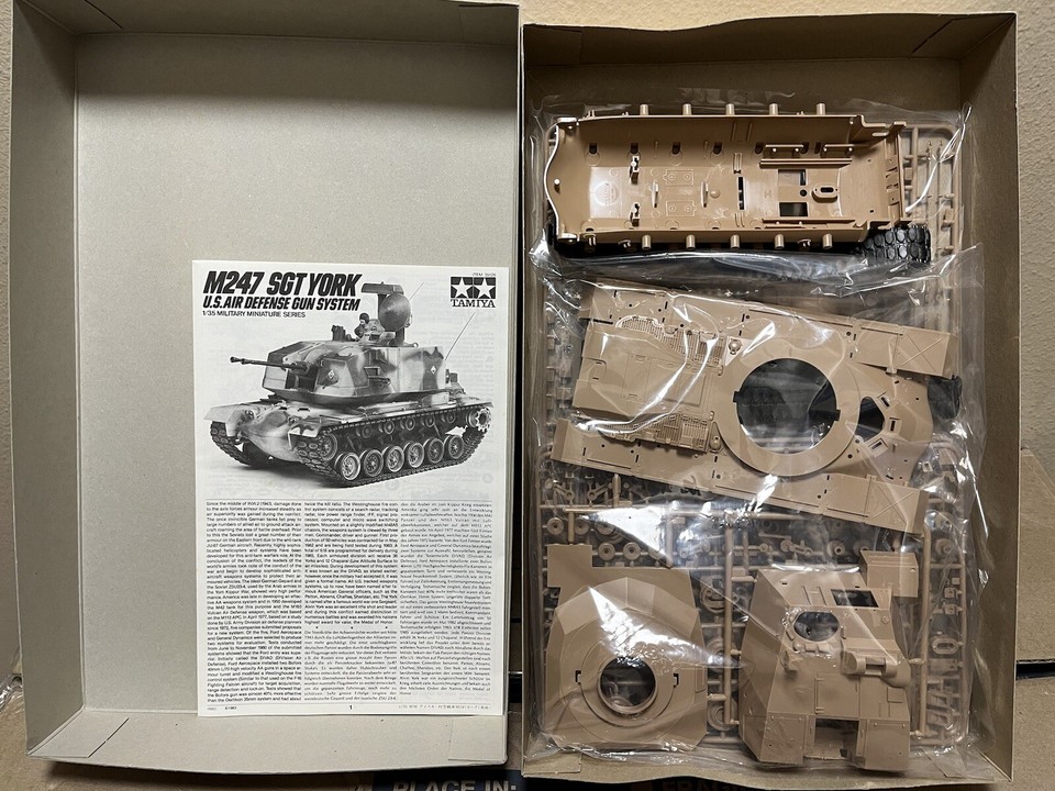 1/35 Tamiya M247 SGT York Model Kit | eBay