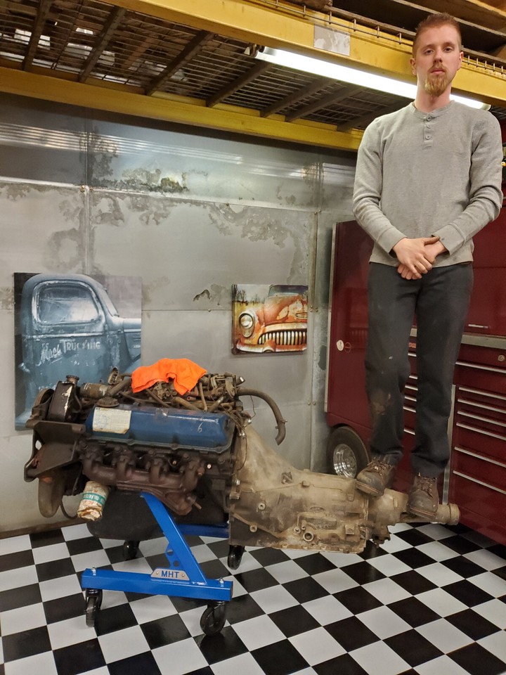 Big Block Ford Engine Stand (429 and 460) (F.E. 332-428) | eBay