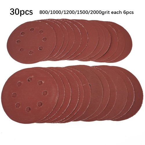 Sandpaper Hand Tool Kit Pack Pad Sander Paper Sanding Discs Set ...