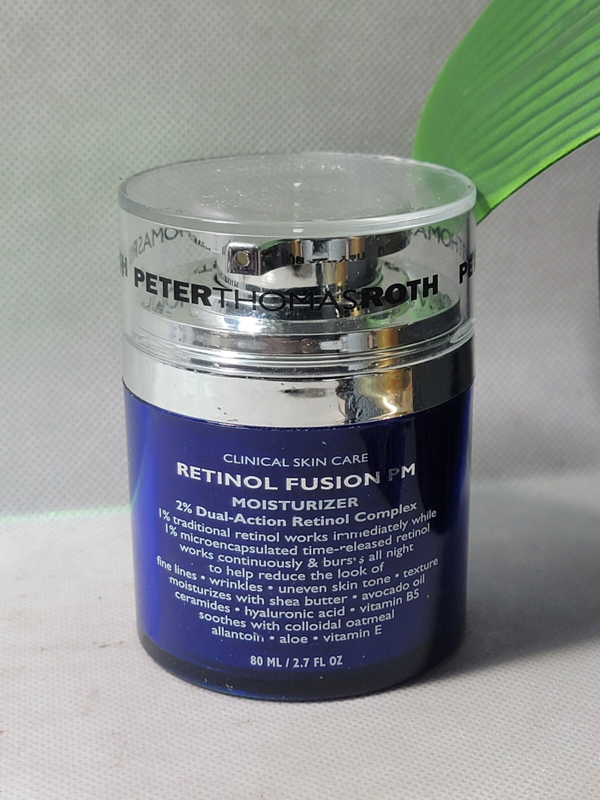 SUPER SIZE Peter Thomas Roth Retinol Fusion PM Moisturizer 2.7 oz 80ml ...