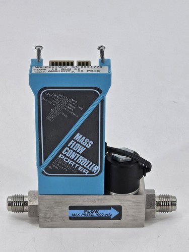 Parker Porter MASS Flow Controller 1000 PSIG Max Pressure F201MFC | eBay