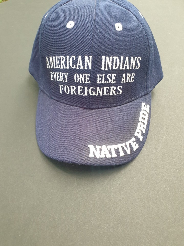 First Nation Native American Indian Blue Baseball Cap Hat Native Pride ...