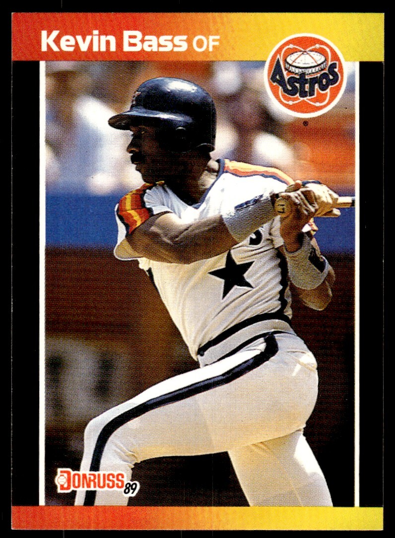 1989 Donruss Baseball Card Kevin Bass Houston Astros #325 | eBay