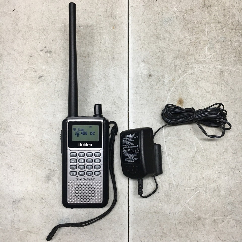 UNIDEN BCD396T TRUNKTRACKER IV APCO 25 Digital Police Handheld Scanner ...