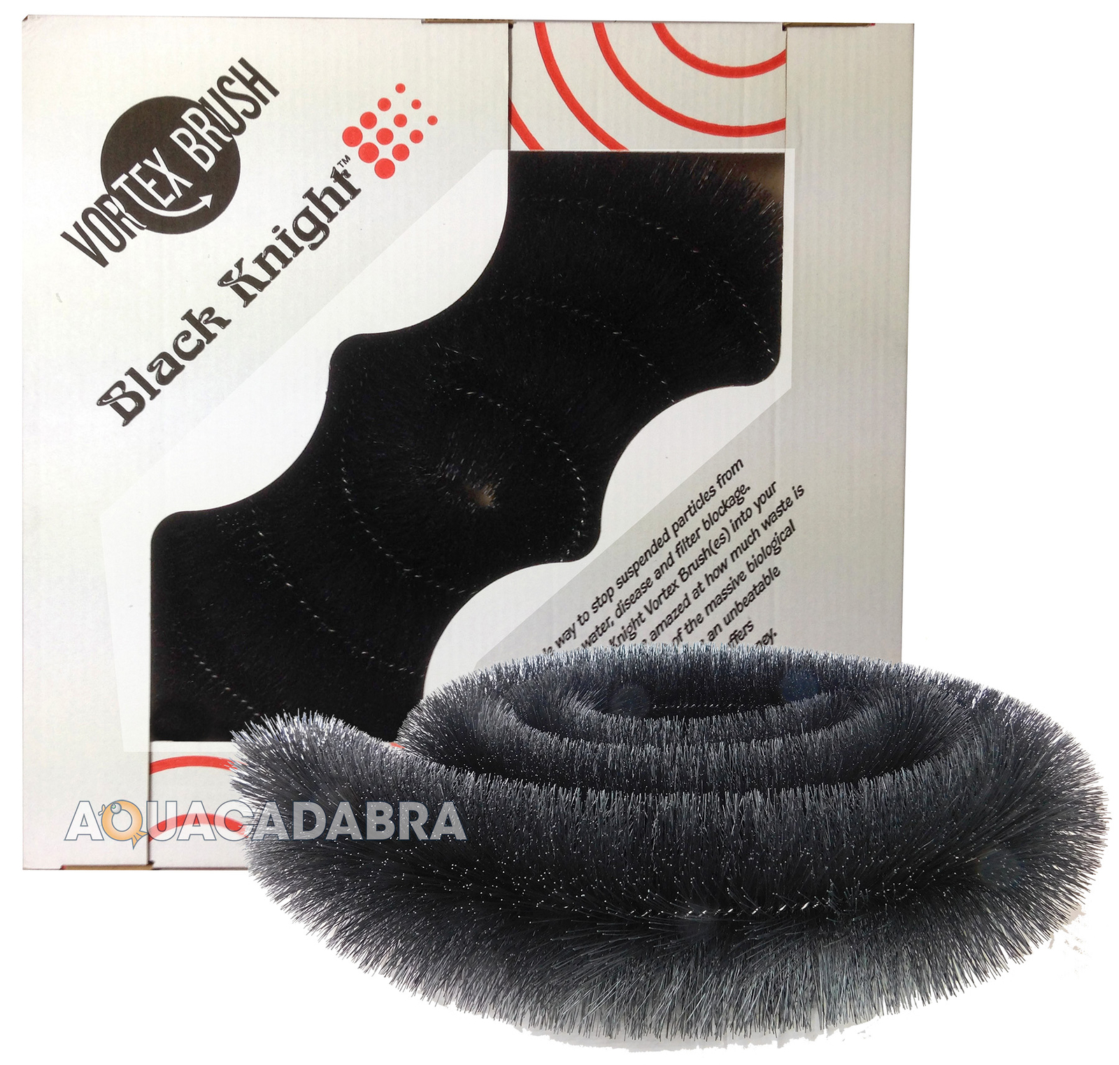 BLACK KNIGHT VORTEX FILTER BRUSH x1 GENUINE KOI FISH POND MULTI CHAMBER ...