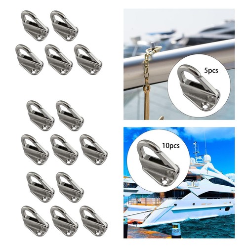 Marine Fender Hook, Boat Fender Clip Accessories 316 Stainless Steel ...