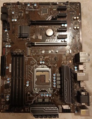 MSI Z270-A PRO motherboard Z270 LGA1151 4*DDR4 64G DVI+DP+VGA ATX,AsIs ...