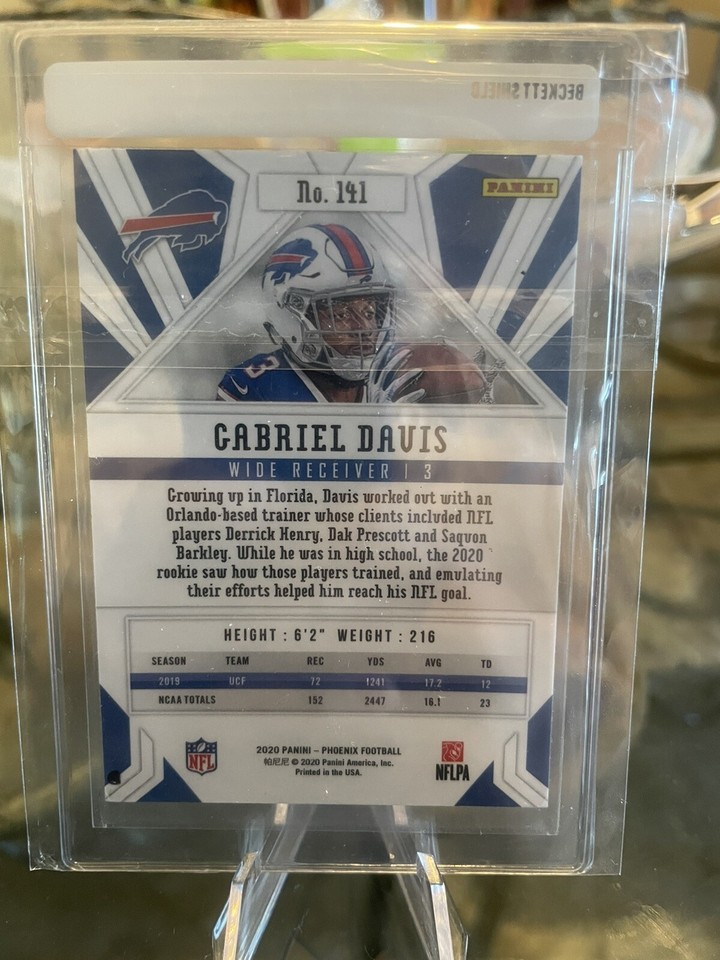 Gabriel Davis 2020 Panini Phoenix Rookie Card #141 | eBay
