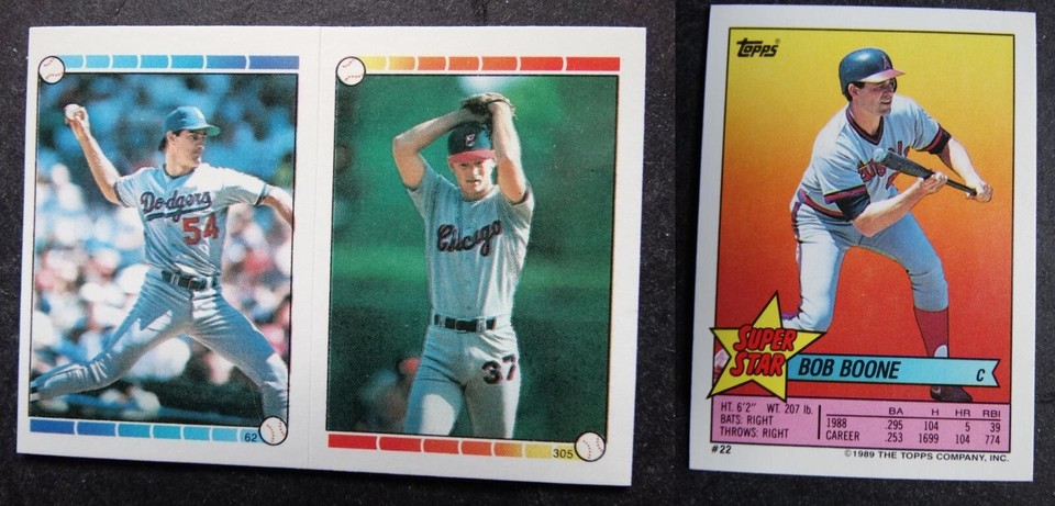1989 Topps Stickers Baseball Cards Complete Your Set U Pick From List ...