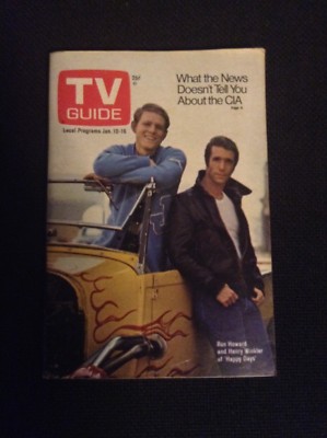 Collectible TV Guide Magazine Happy Days Television Show 6-10-1976 | eBay