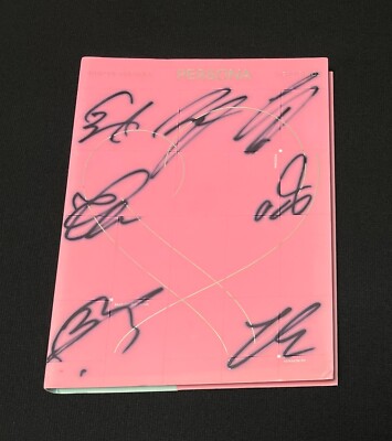 BTS autographed "MAP OF THE SOUL : PERSONA" Album signed PROMO CD | eBay