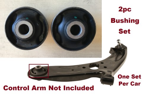 2pc Bushing fit 2012 2013 2014 2015 2016 Hyundai Accent Front Lower ...
