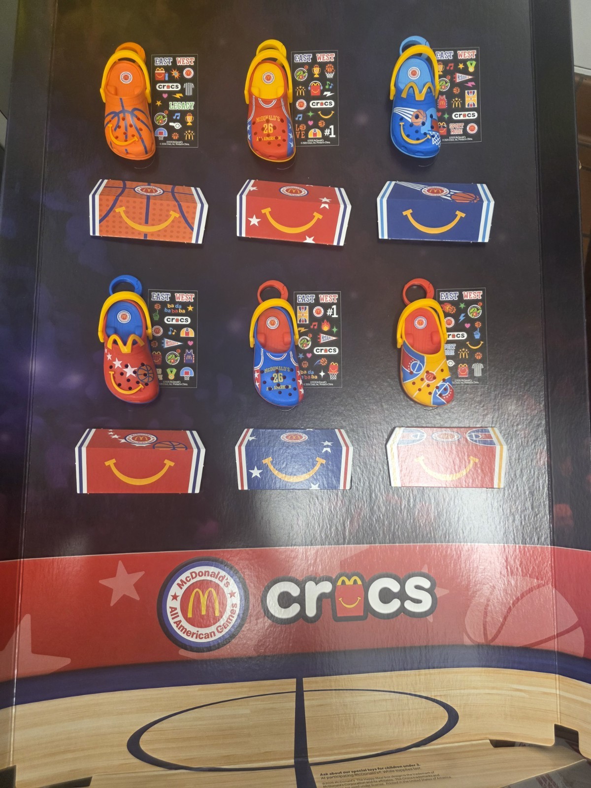 Mcdonalds Crocs Happy Meal Toy Set | eBay