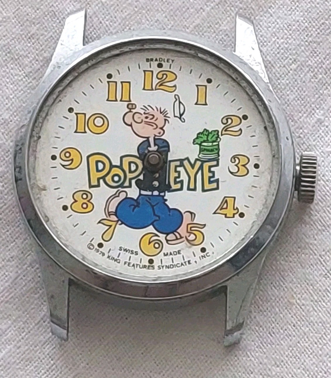 1979 RARE 'Popeye' Watch SWISS MADE - Gem
