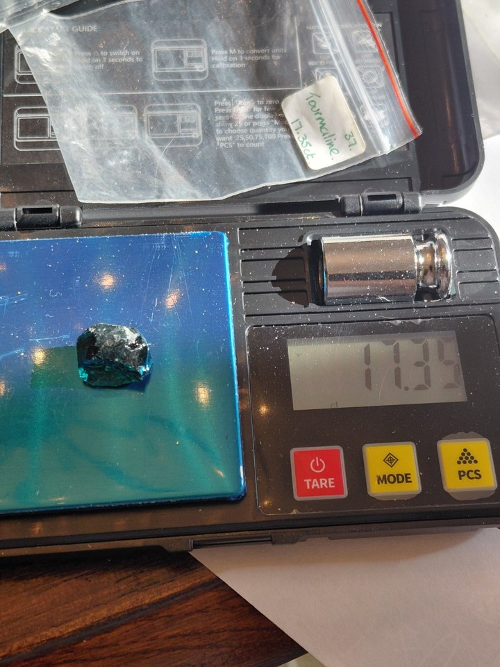 Tourmaline (looks turquoise) facet rough 17.35 Cts | eBay